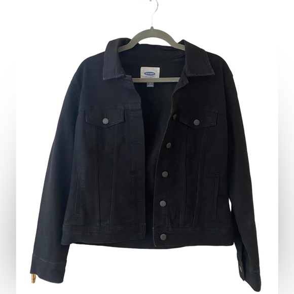 Old Navy | Jackets & Coats | Black Denim Jacket | Poshmark
